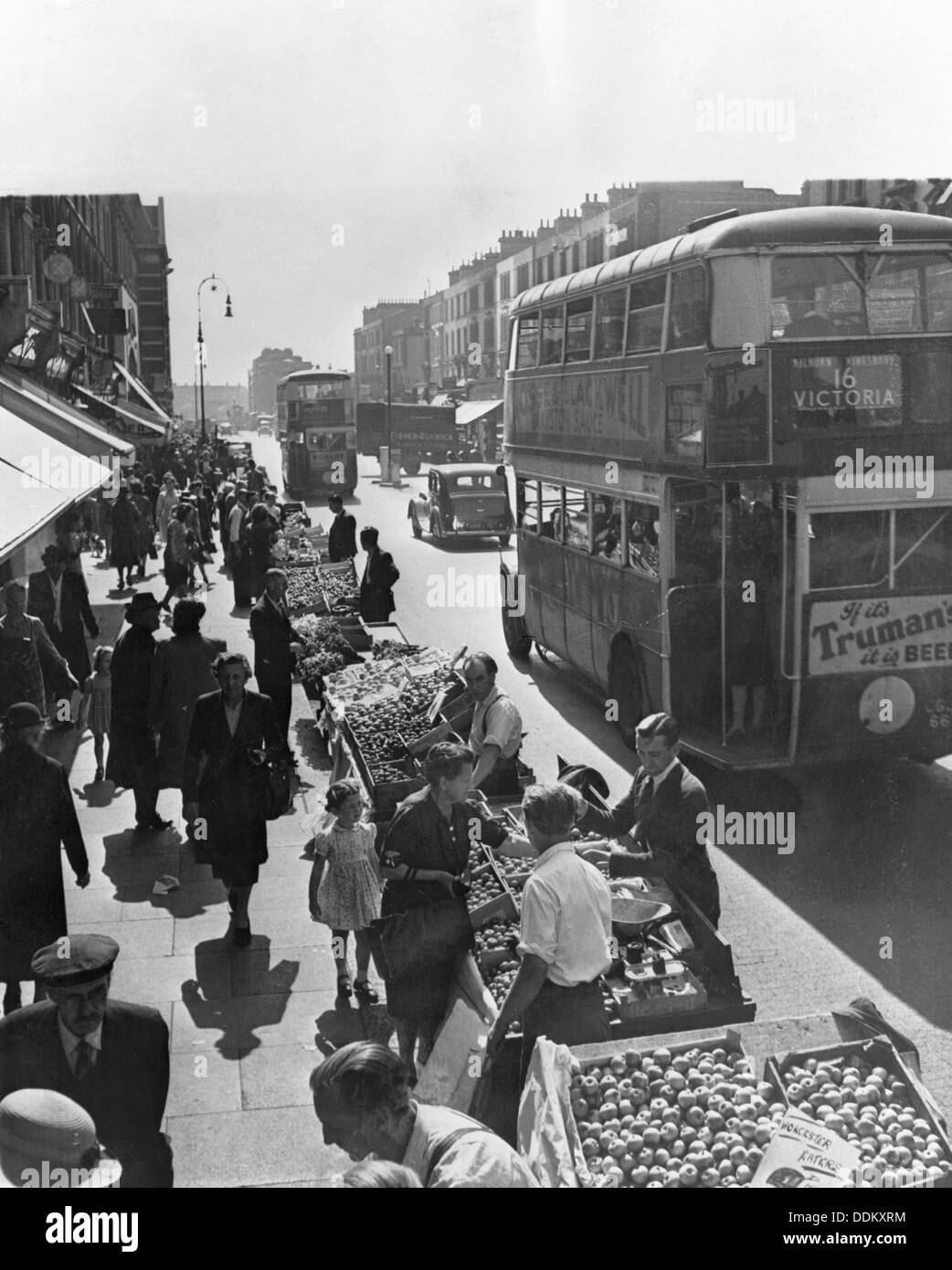 Barrow boys, Kilburn High Road, Brent, London, 1947. Creator: Unknown ...