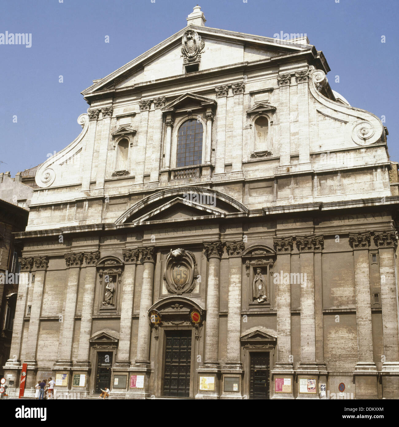 Church gesu rome italy hi-res stock photography and images - Alamy