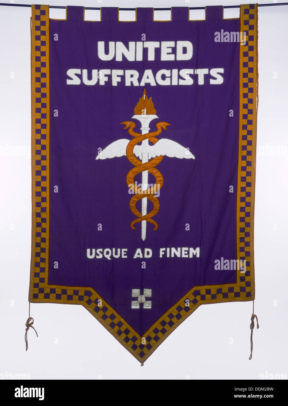 Suffragette flag hi-res stock photography and images - Alamy