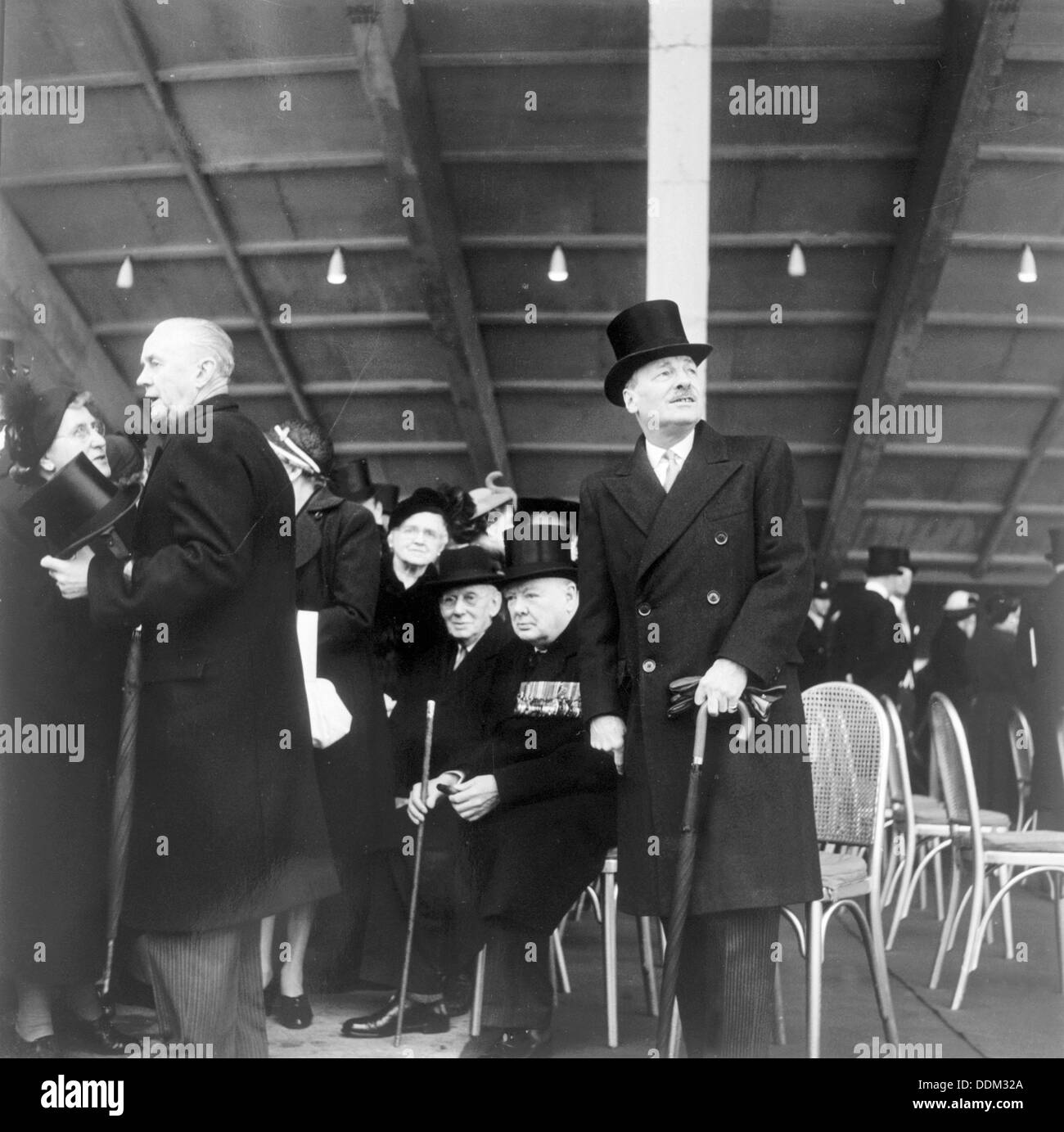 Winston churchill top hat cane High Resolution Stock Photography and ...