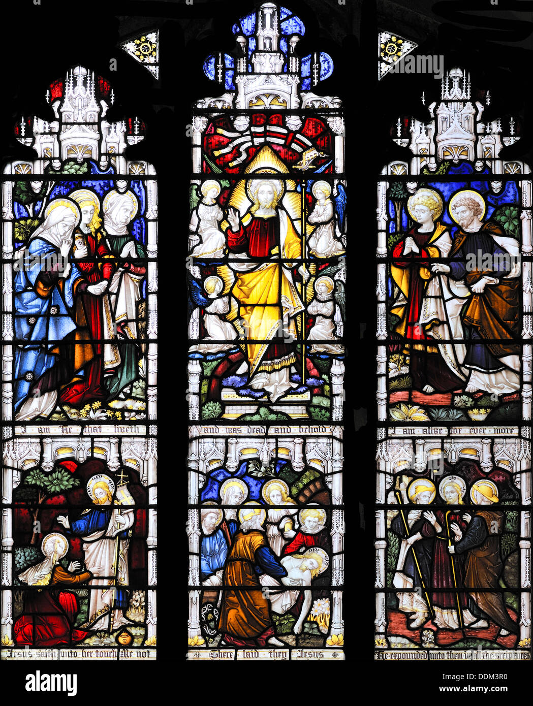 Jesus resurrection stained glass hi-res stock photography and images ...