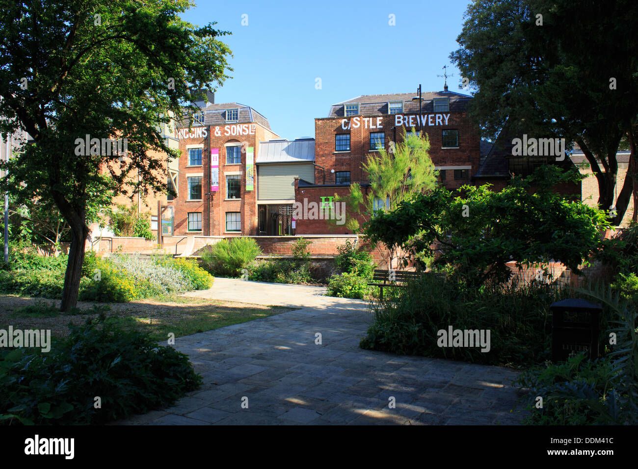 Higgins museum Bedford Stock Photo - Alamy