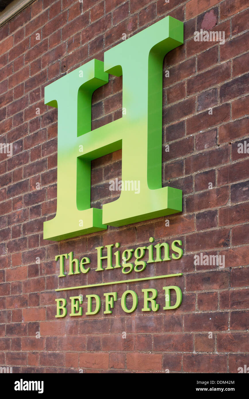 Higgins museum Bedford Stock Photo - Alamy