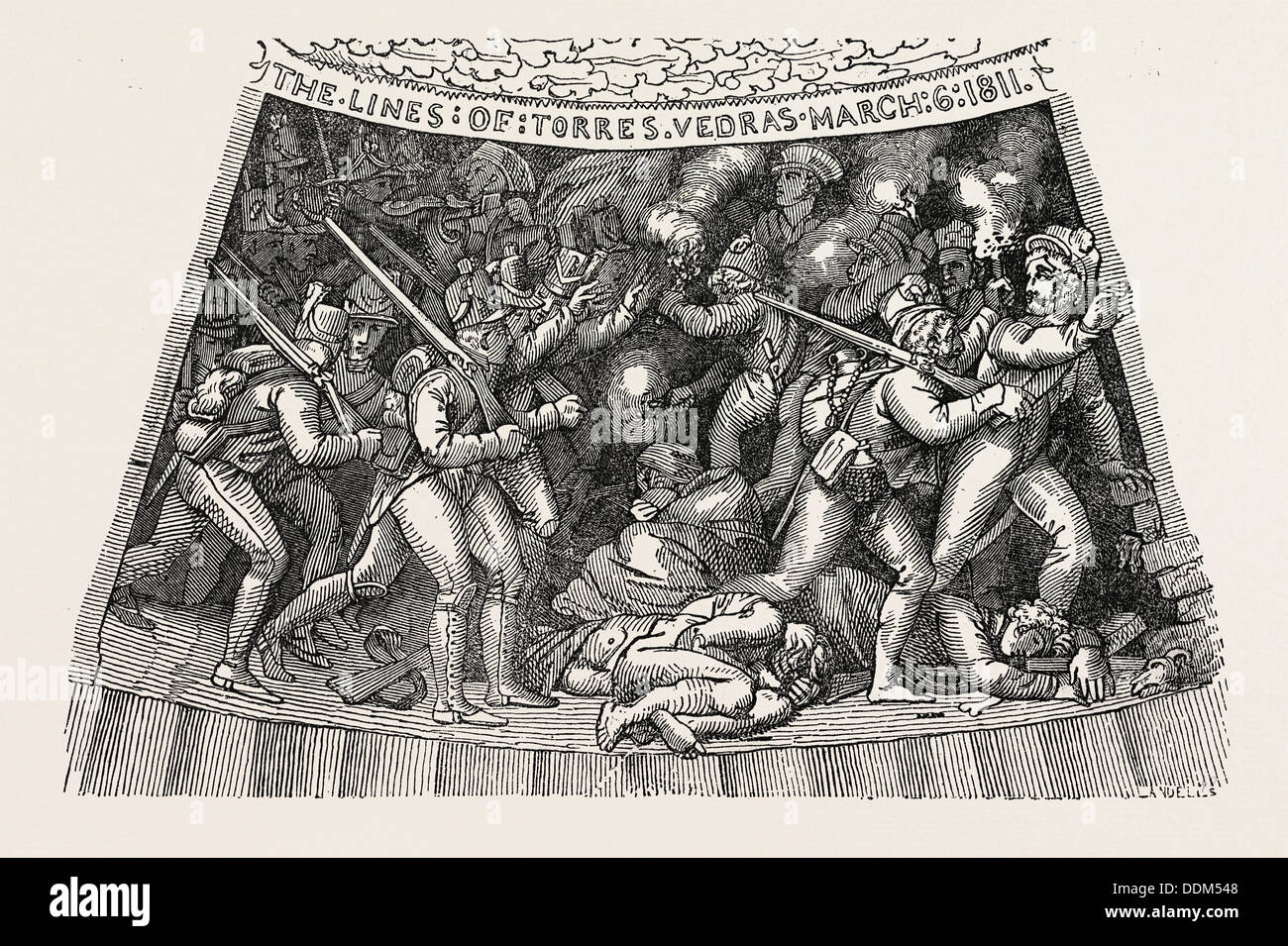 FOURTH COMPARTMENT OF THE WELLINGTON SHIELD. The Wellington shield 1820 ...