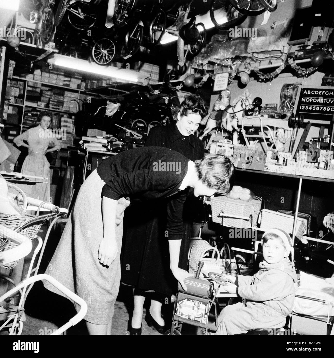 1950s toy train hi-res stock photography and images - Alamy