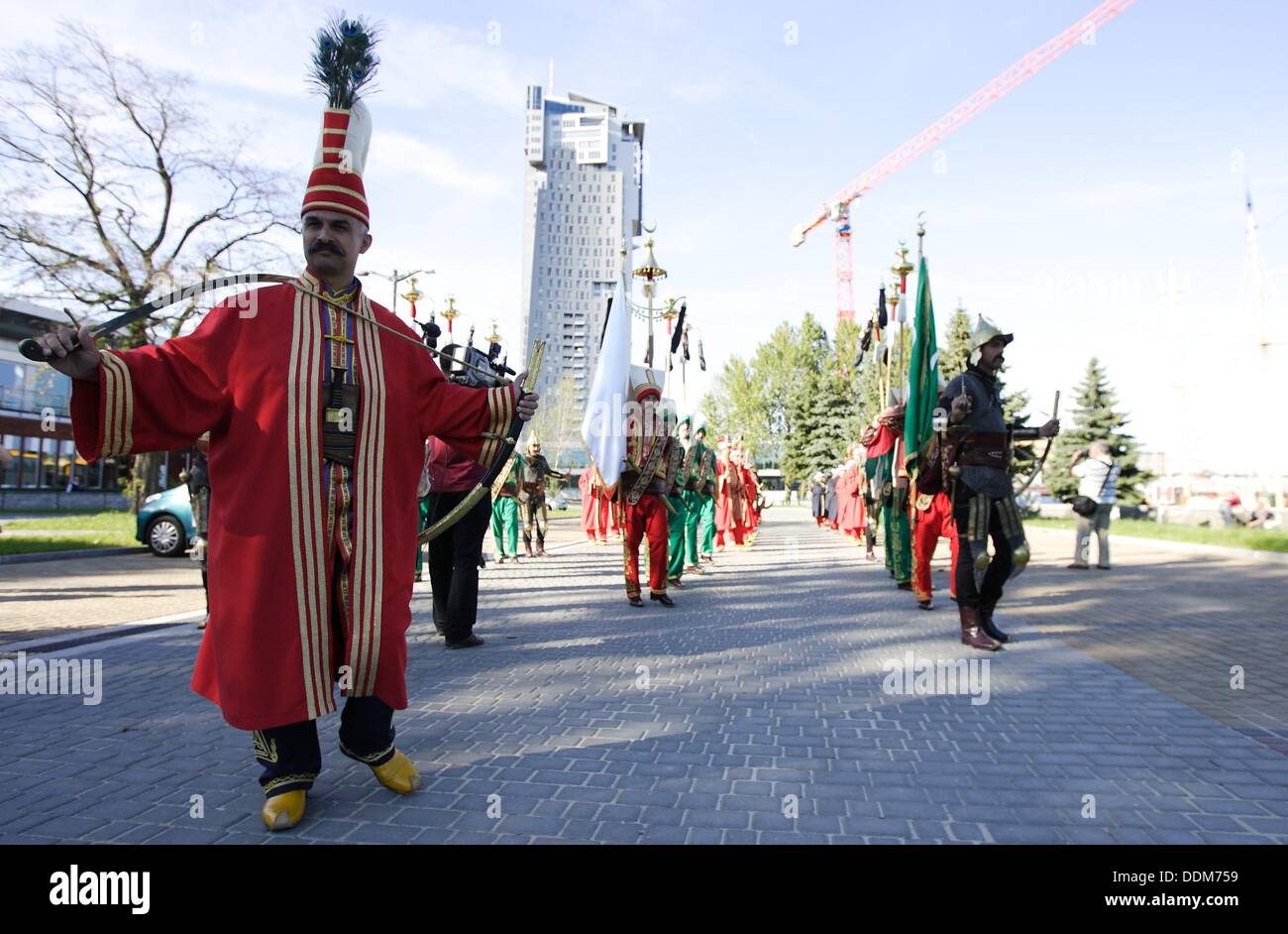 Gdynia, Poland 4th, September 2013 Turkish Ottoman Military Orchestra ...