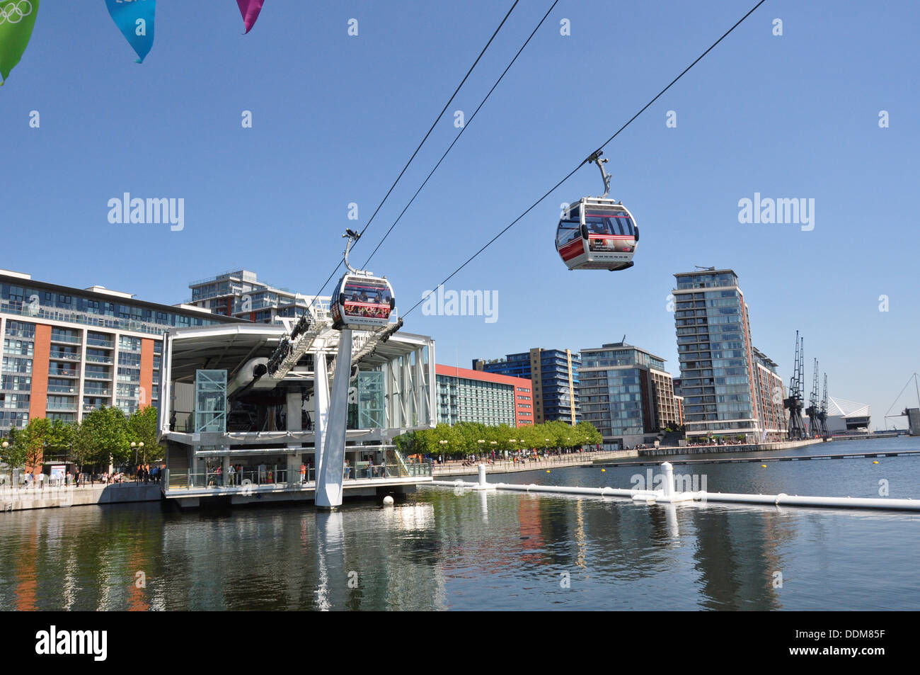 The Emirate Airline London Thames Cable Car Stock Photo - Alamy
