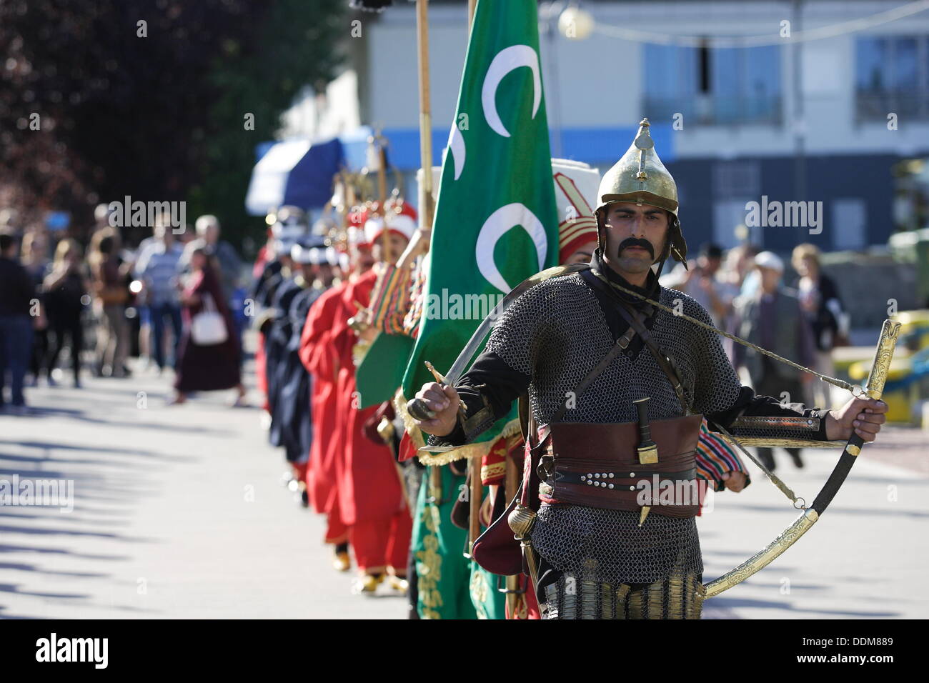 Turkish army orchestra parade hi-res stock photography and images - Alamy