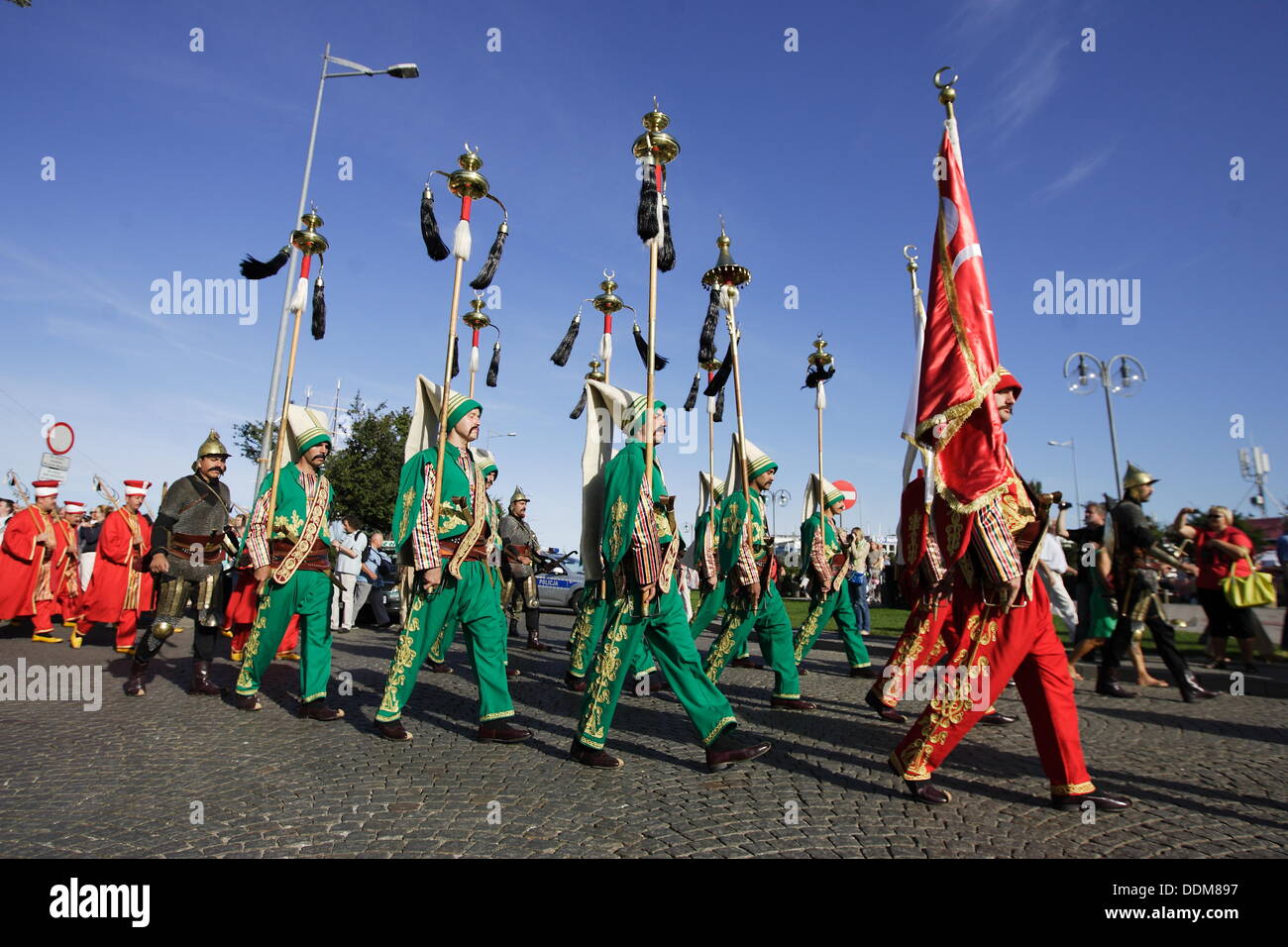 Gdynia, Poland 4th, September 2013 Turkish Ottoman Military Orchestra ...