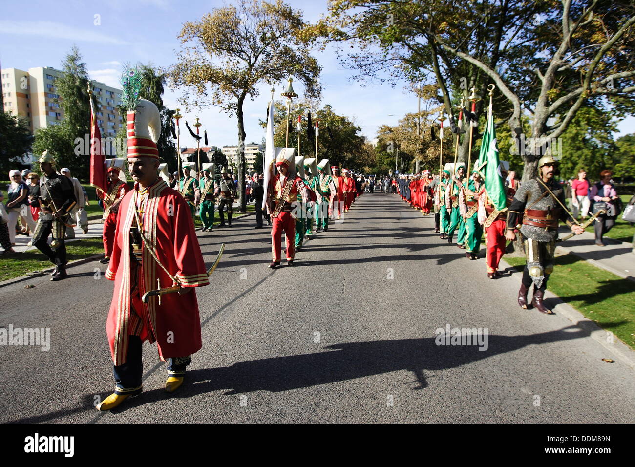 Gdynia, Poland 4th, September 2013 Turkish Ottoman Military Orchestra ...