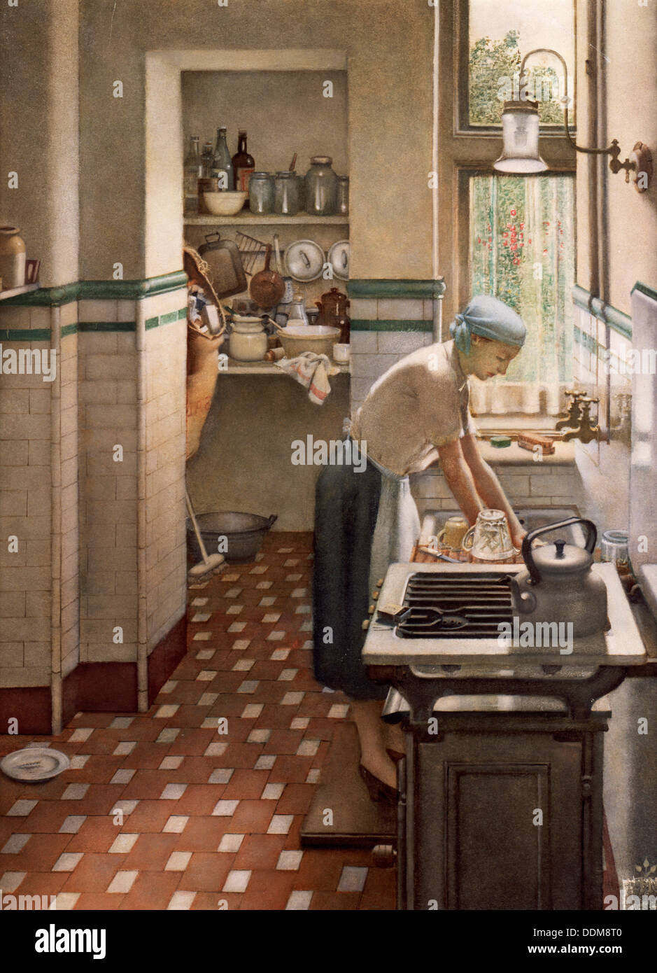 Woman tied up 1950s hi-res stock photography and images - Alamy