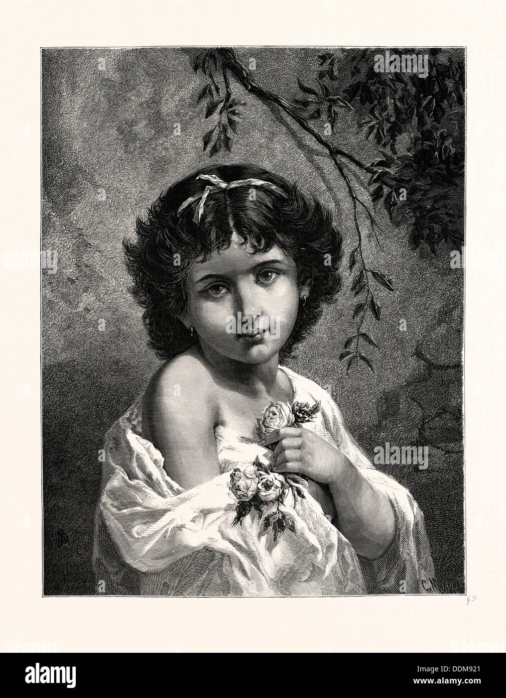 LITTLE ROSE. AFTER BERTRAND Stock Photo - Alamy