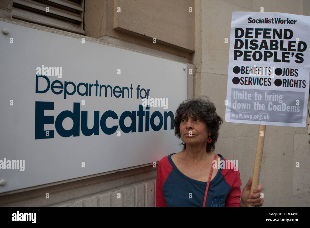 Disabled people against cuts hi-res stock photography and images - Alamy