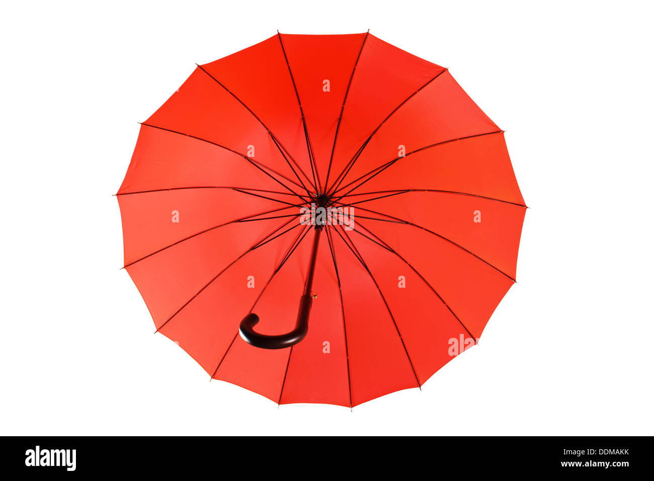 open umbrella isolated on a white backgrounds Stock Photo - Alamy