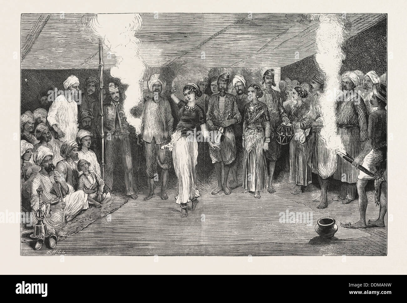 Nautch dance hi-res stock photography and images - Alamy