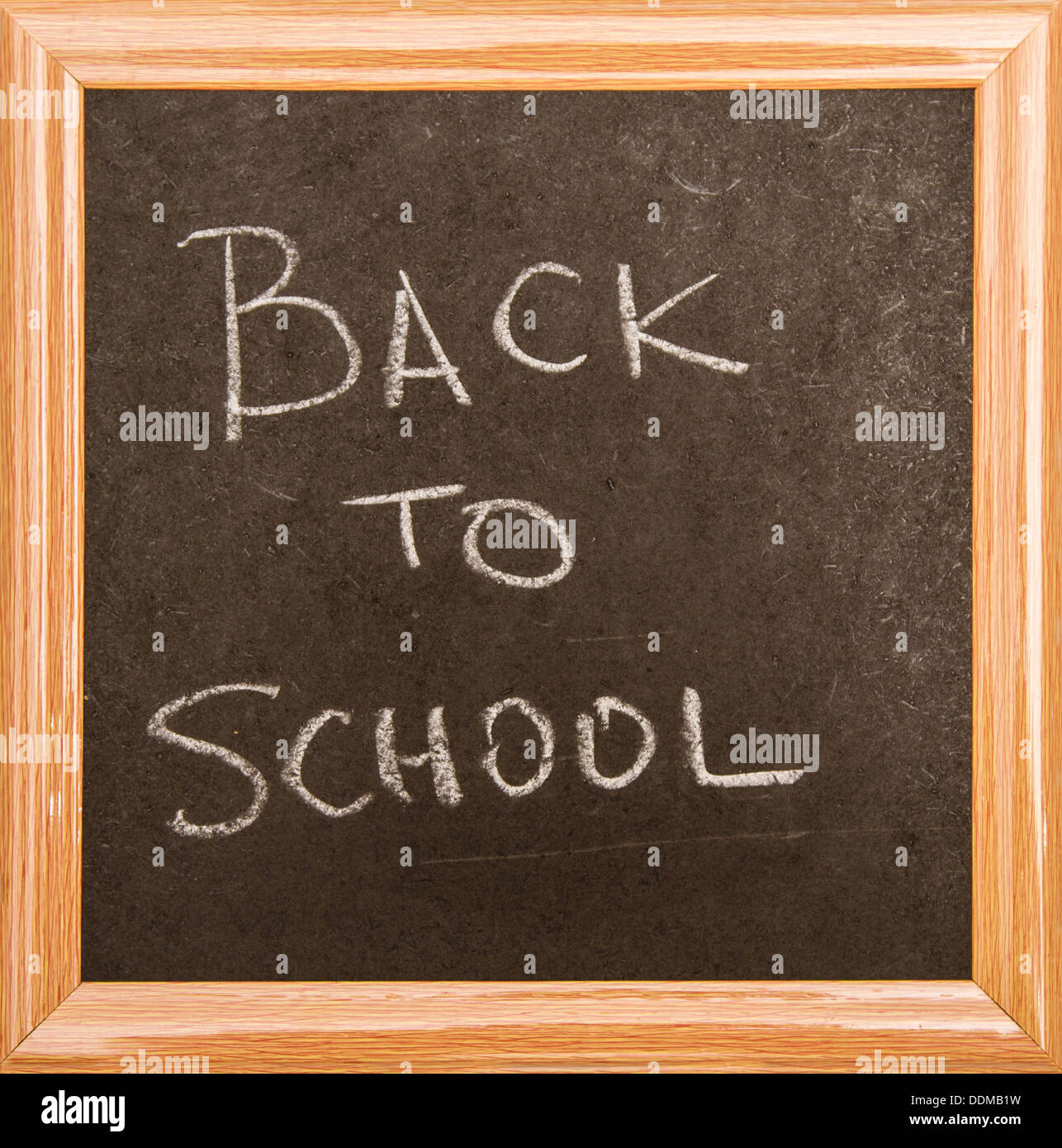 Blackboard "Back to school Stock Photo - Alamy