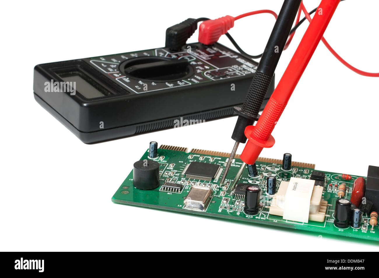 verification testing of electronic boards digital multimeter isolated ...
