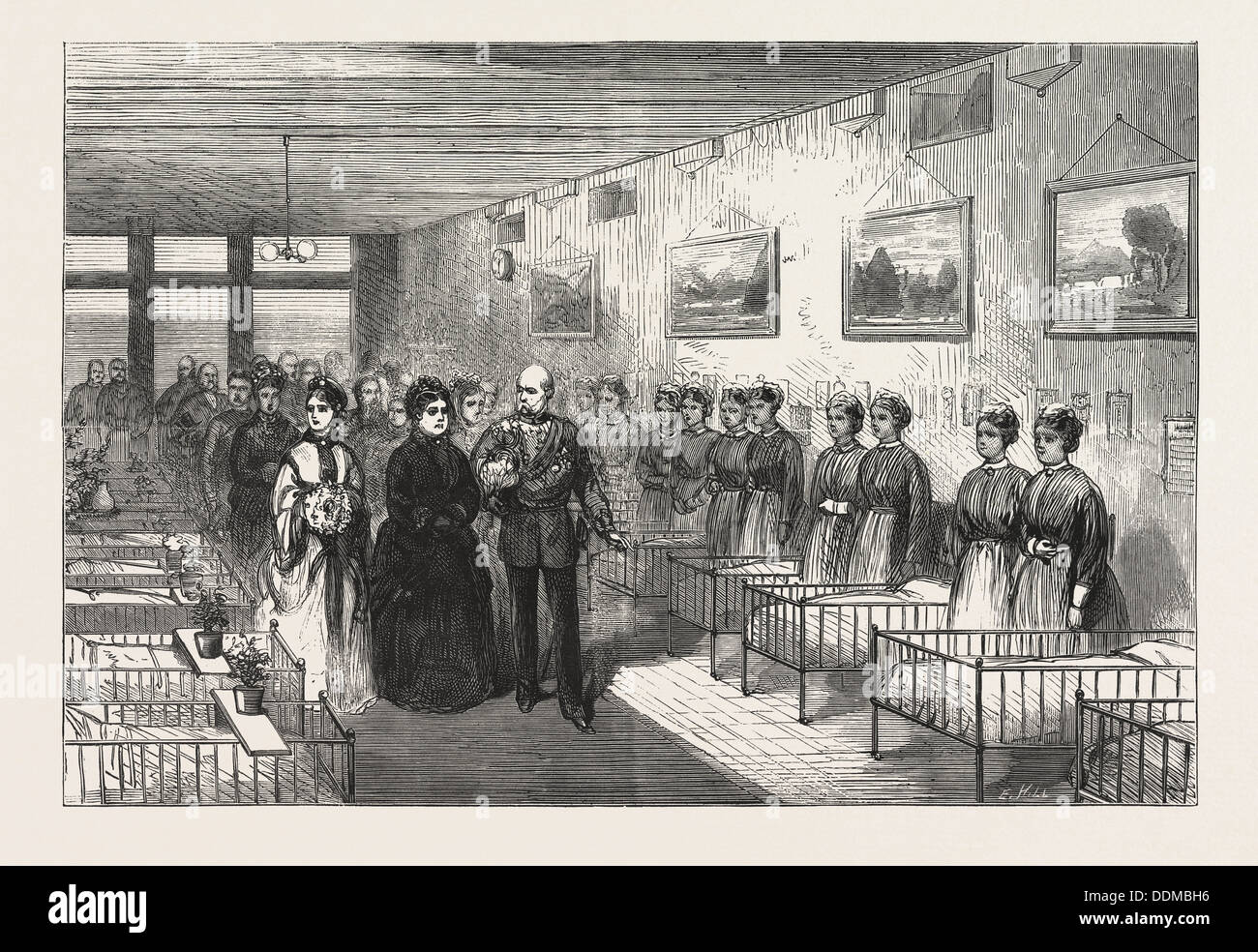 Royal london hospital 1876 hi-res stock photography and images - Alamy