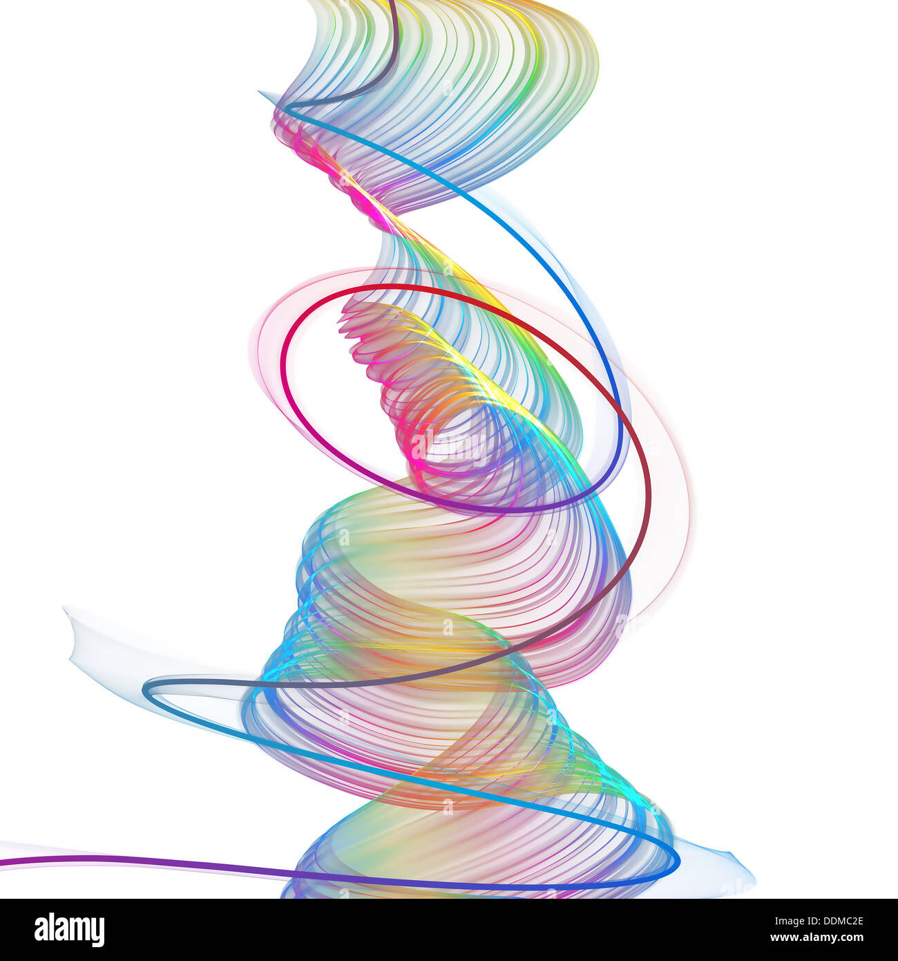 abstract colorful twisted waves Stock Photo - Alamy