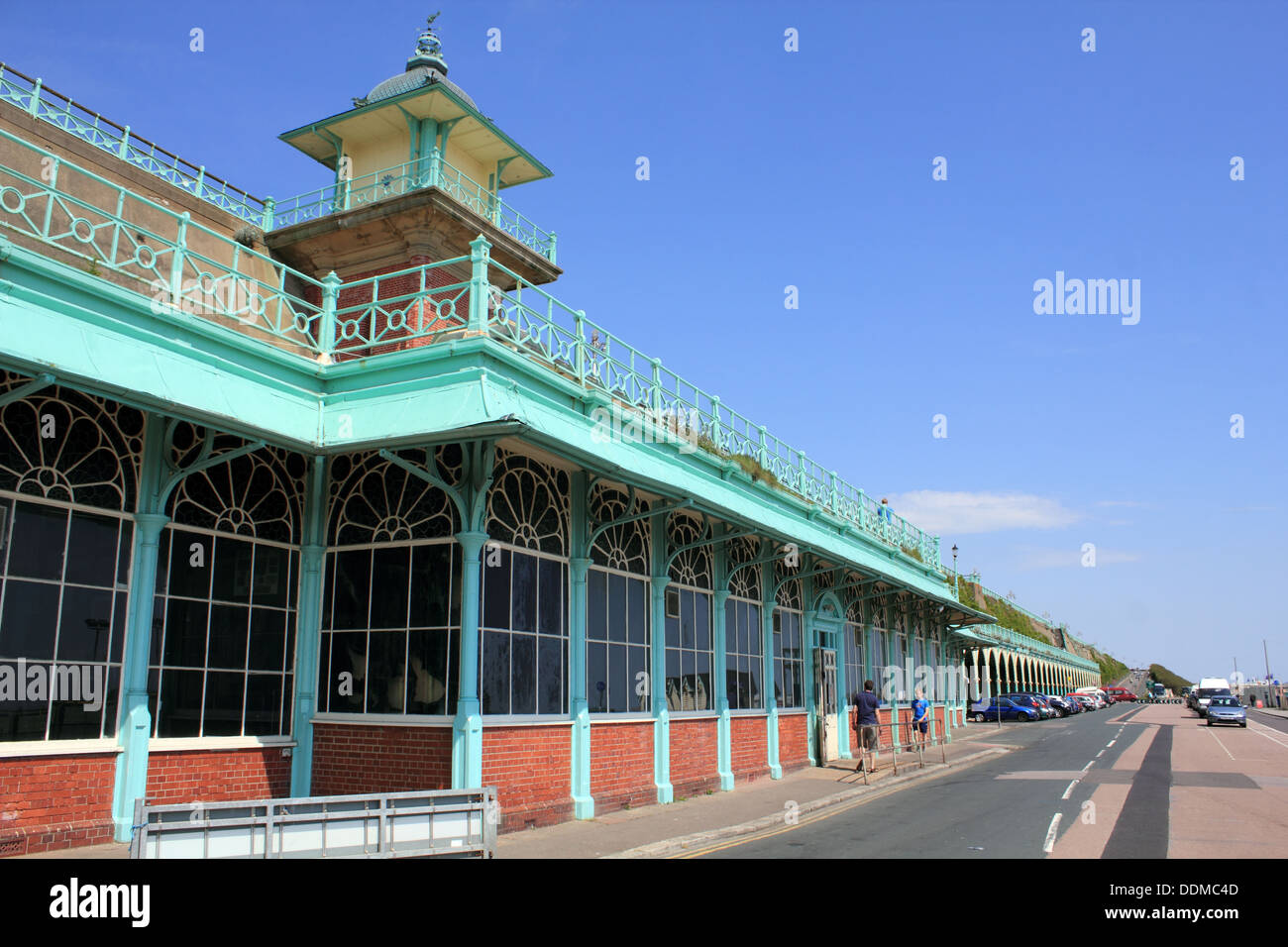 On the front at Madeira Drive, Brighton, Sussex, England, UK Stock ...