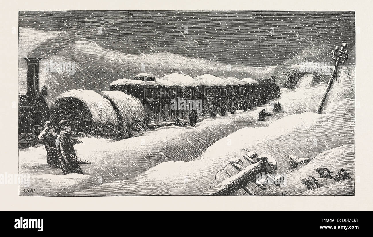 THE ACCIDENT, AN INCIDENT ON THE GREAT NORTHERN RAILWAY, BETWEEN ...