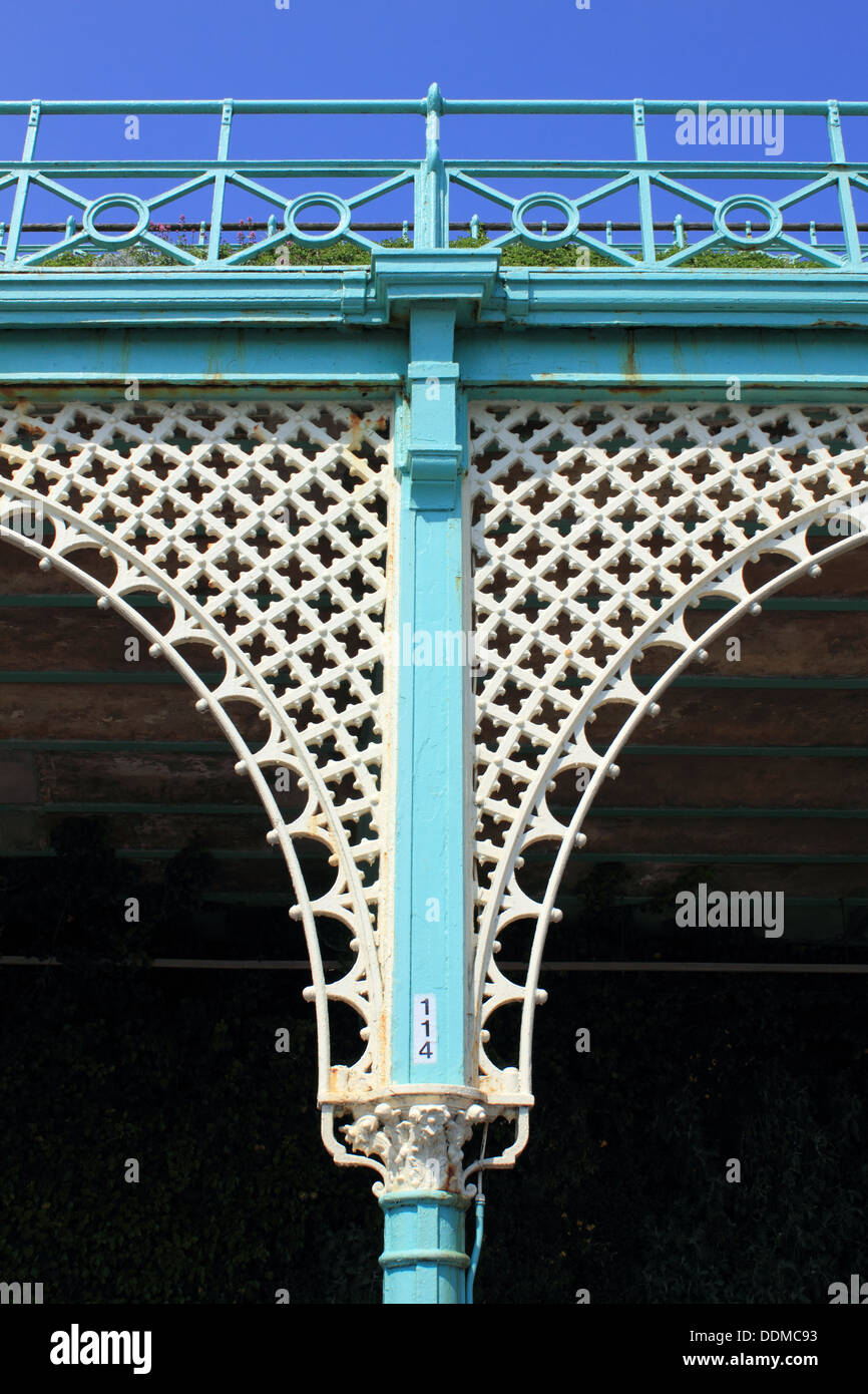On the front at Madeira Drive, Brighton, Sussex, England, UK Stock ...