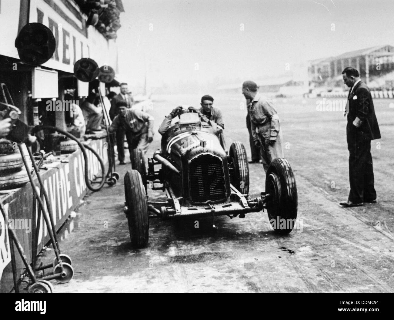 Italian Grand Prix, Monza, 1933. Artist: Unknown Stock Photo - Alamy