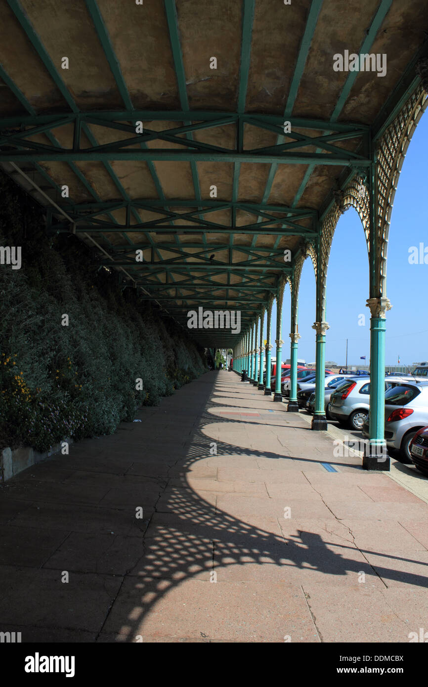 On the front at Madeira Drive, Brighton, Sussex, England, UK Stock ...