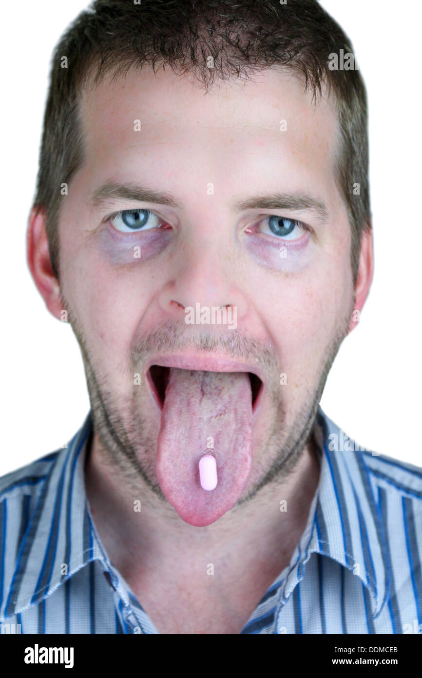 Long tongue man hi-res stock photography and images - Alamy