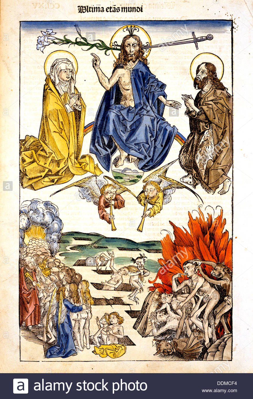 Christ In Judgement Stock Photos & Christ In Judgement Stock Images - Alamy