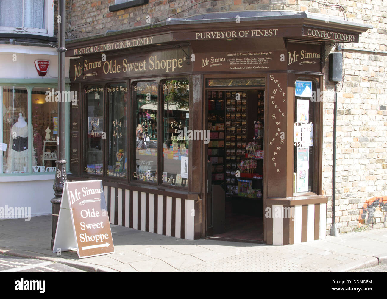 Mr simms old sweet shoppe hi-res stock photography and images - Alamy