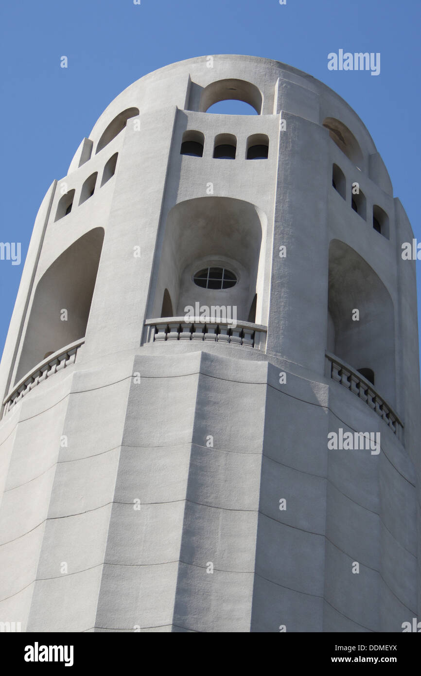 Coit tower san francisco mural hi-res stock photography and images - Alamy