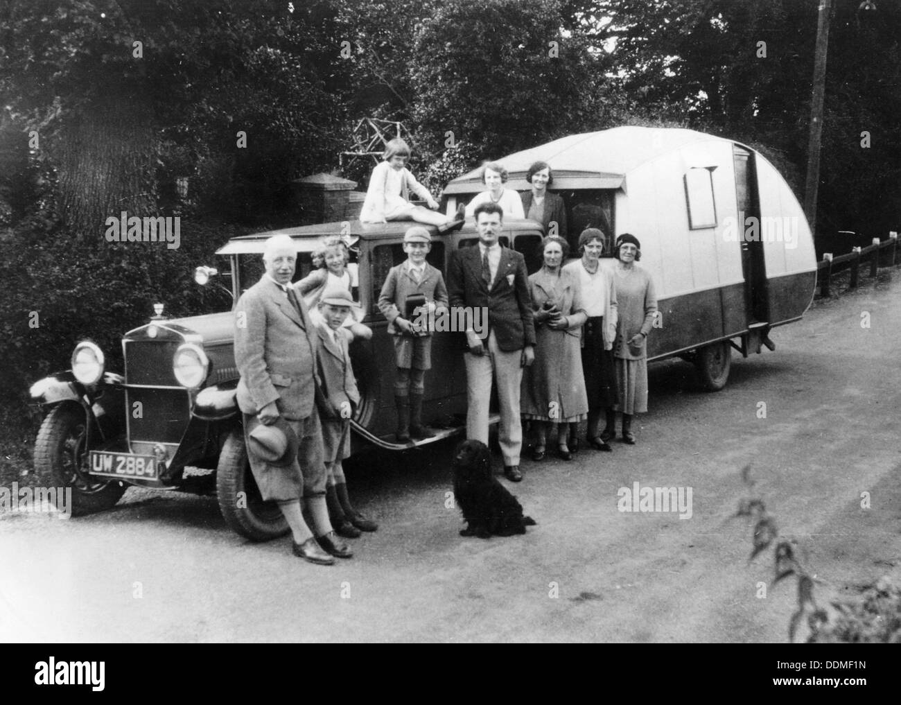 Family caravan holidays hi-res stock photography and images - Alamy
