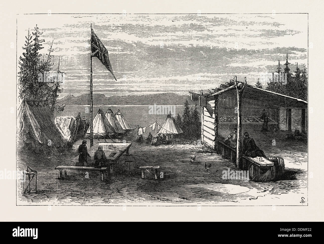 Red river expedition 1870 hi-res stock photography and images - Alamy