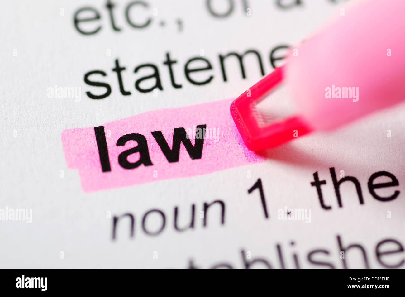 Law explanation hi-res stock photography and images - Alamy