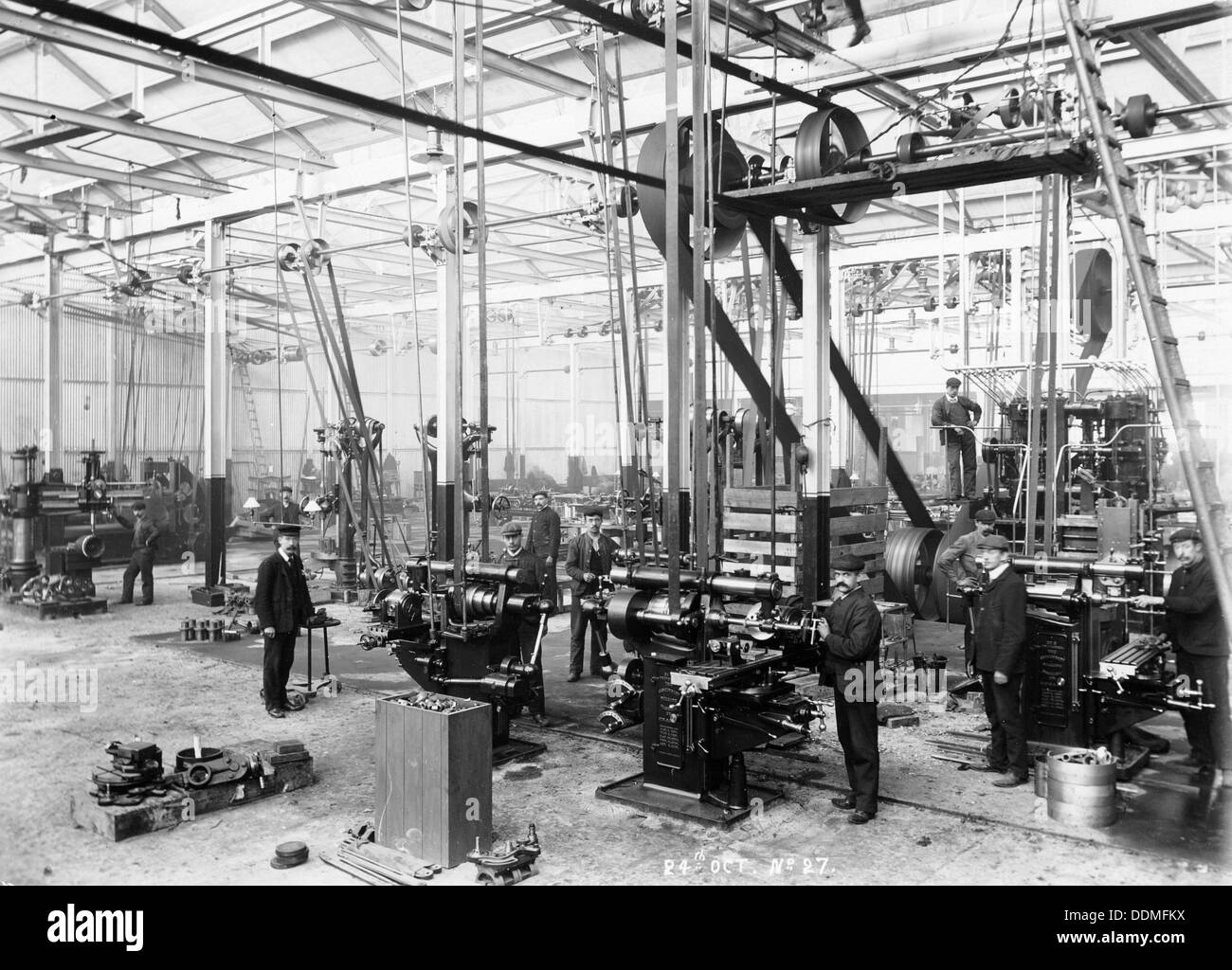 Factory interior 19th century hi-res stock photography and images - Alamy