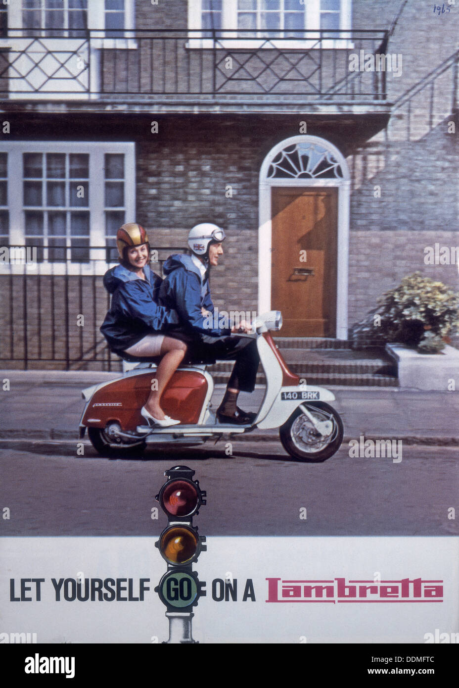 Lambretta poster hi-res stock photography and images - Alamy