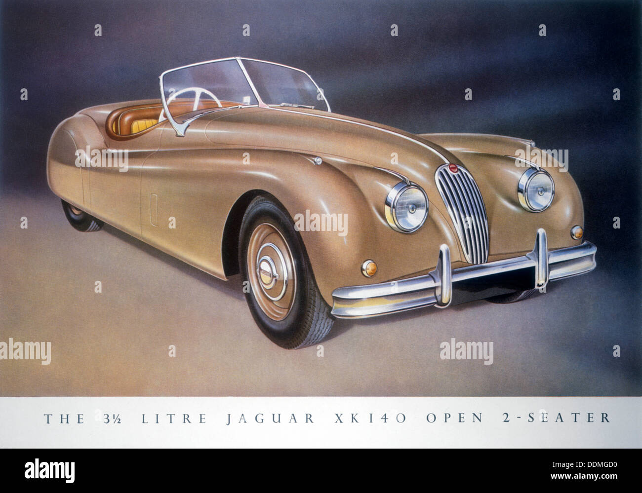 Jaguar cars poster hi-res stock photography and images - Alamy