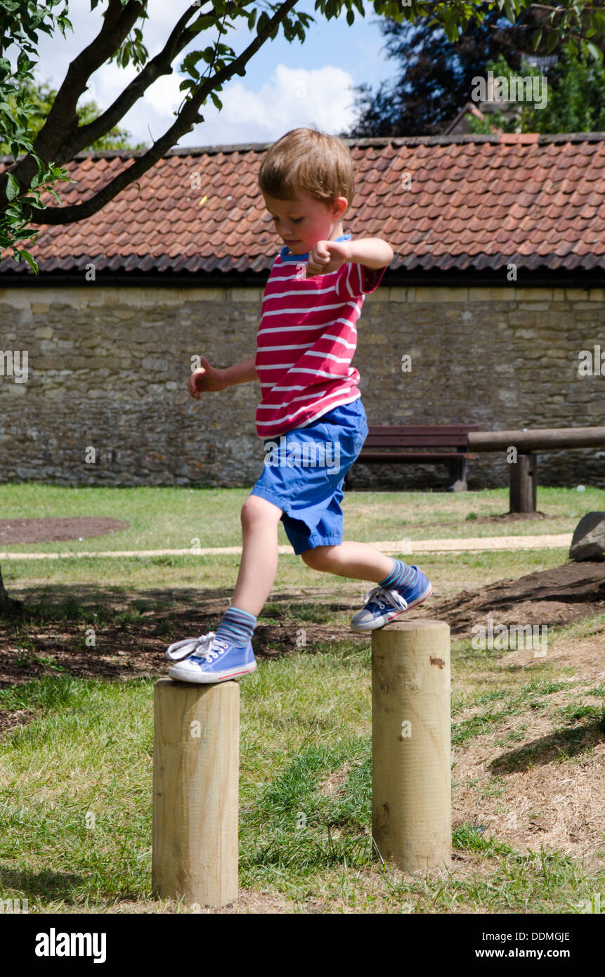 Boy in school playground hi-res stock photography and images - Alamy