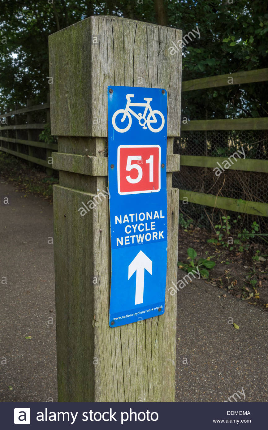 National Cycle Network Sign High Resolution Stock Photography and ...