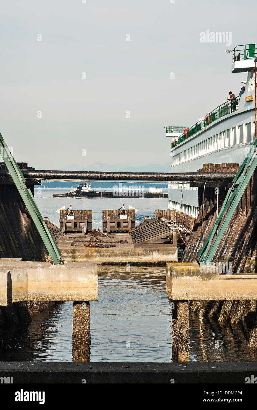 Dock port pier gang plank hi-res stock photography and images - Alamy