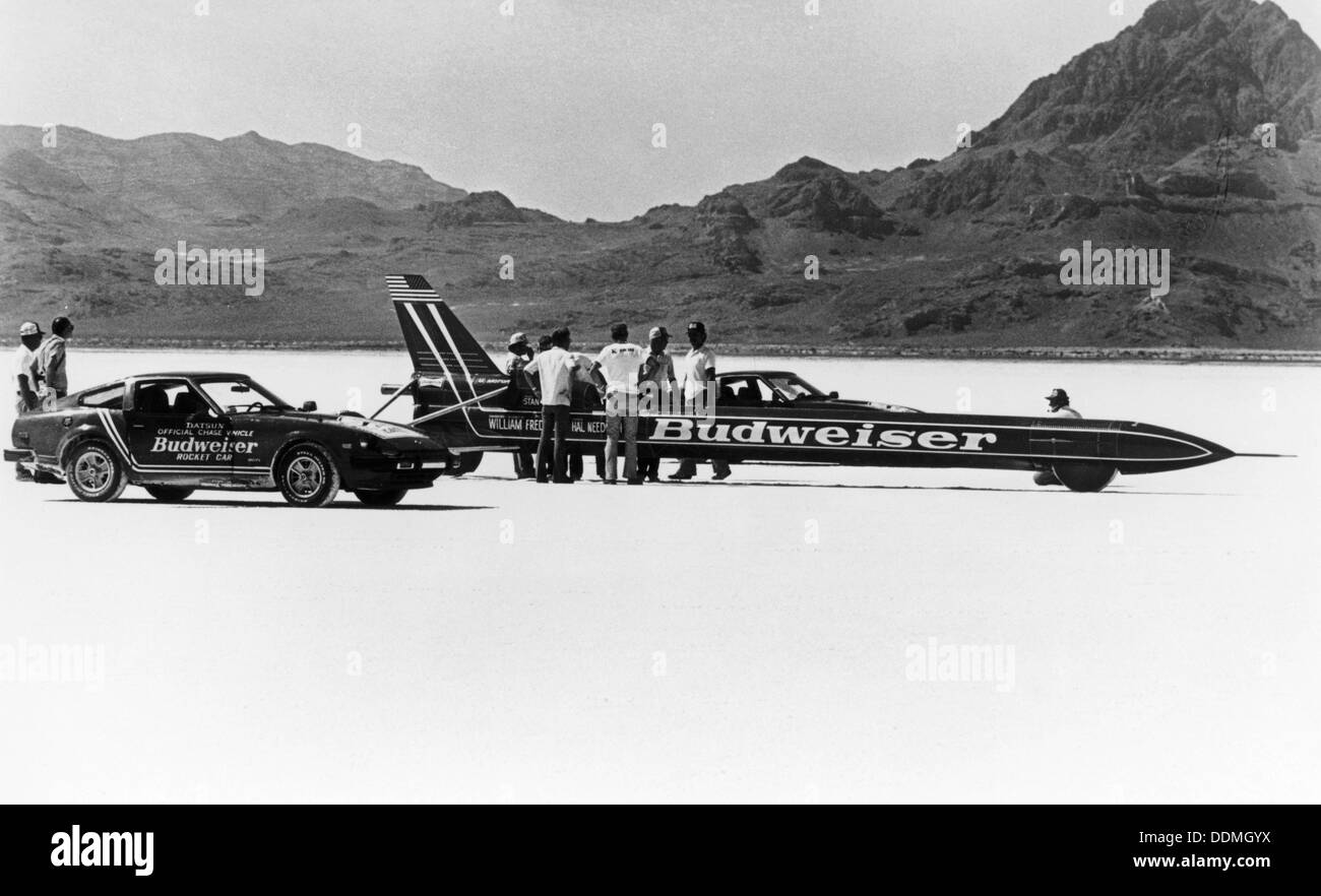 Budweiser Rocket, USA, 1979. Artist: Unknown Stock Photo - Alamy