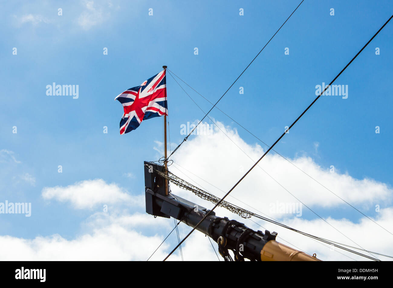 Day hms victory union jack hi-res stock photography and images - Alamy