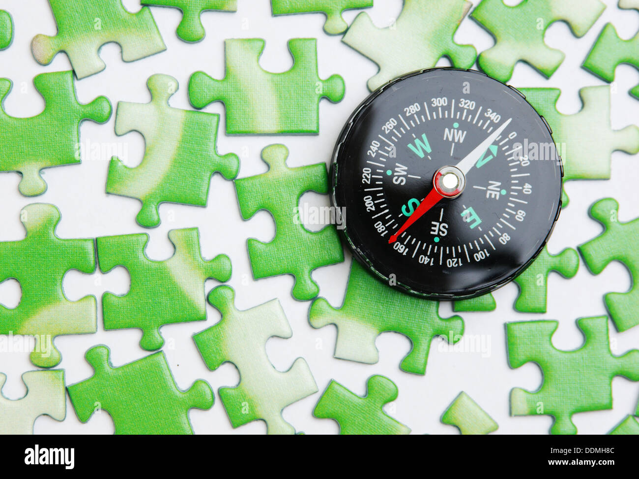 Compass solution hi-res stock photography and images - Alamy
