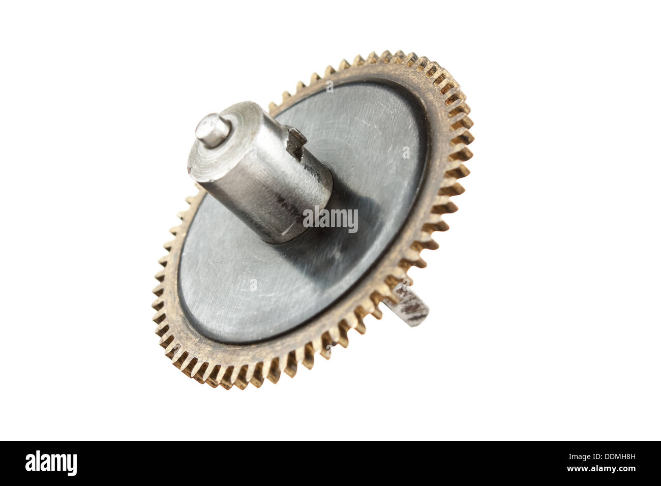 hour gear isolated on white background Stock Photo - Alamy