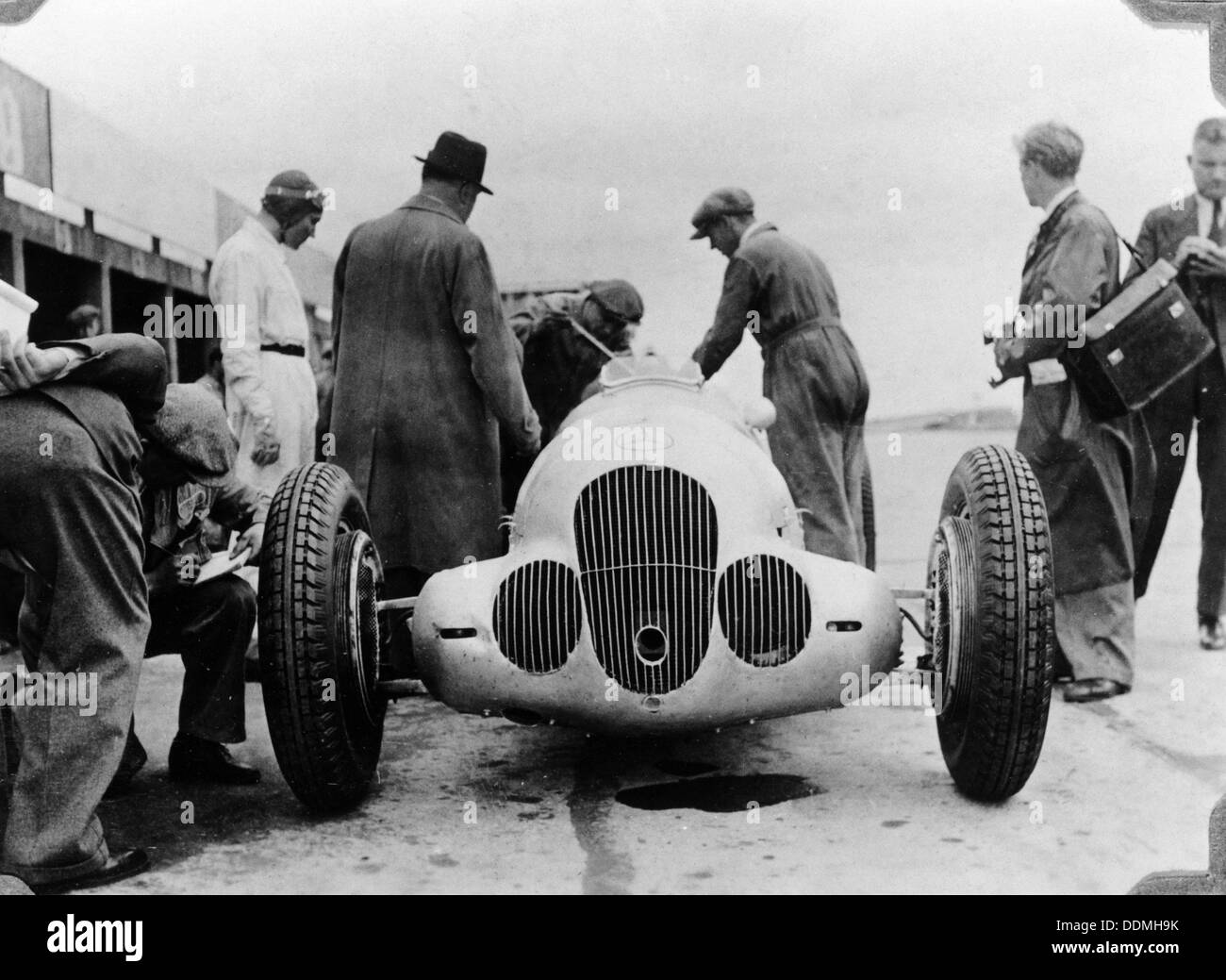 Mercedes-Benz W125 Grand Prix car at the Nurburgring, Germany, 1937 ...