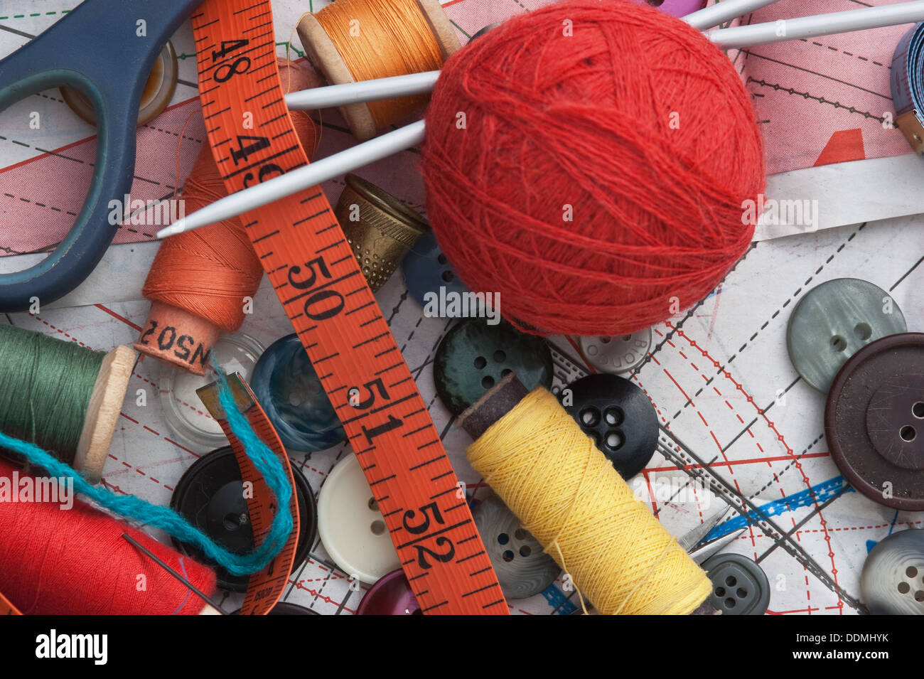 still life of spools of thread Stock Photo - Alamy