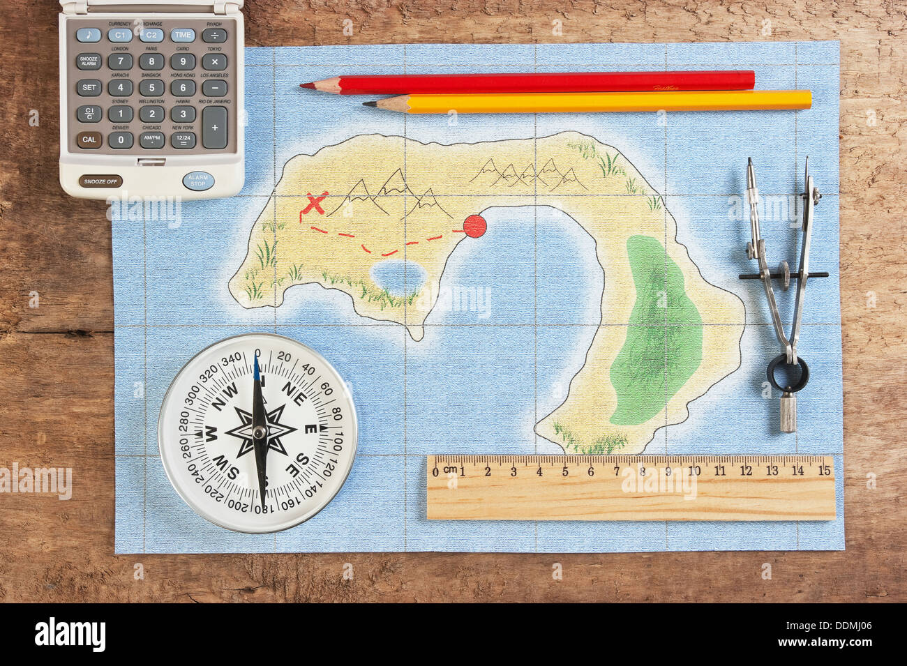 Coral Islands Map
