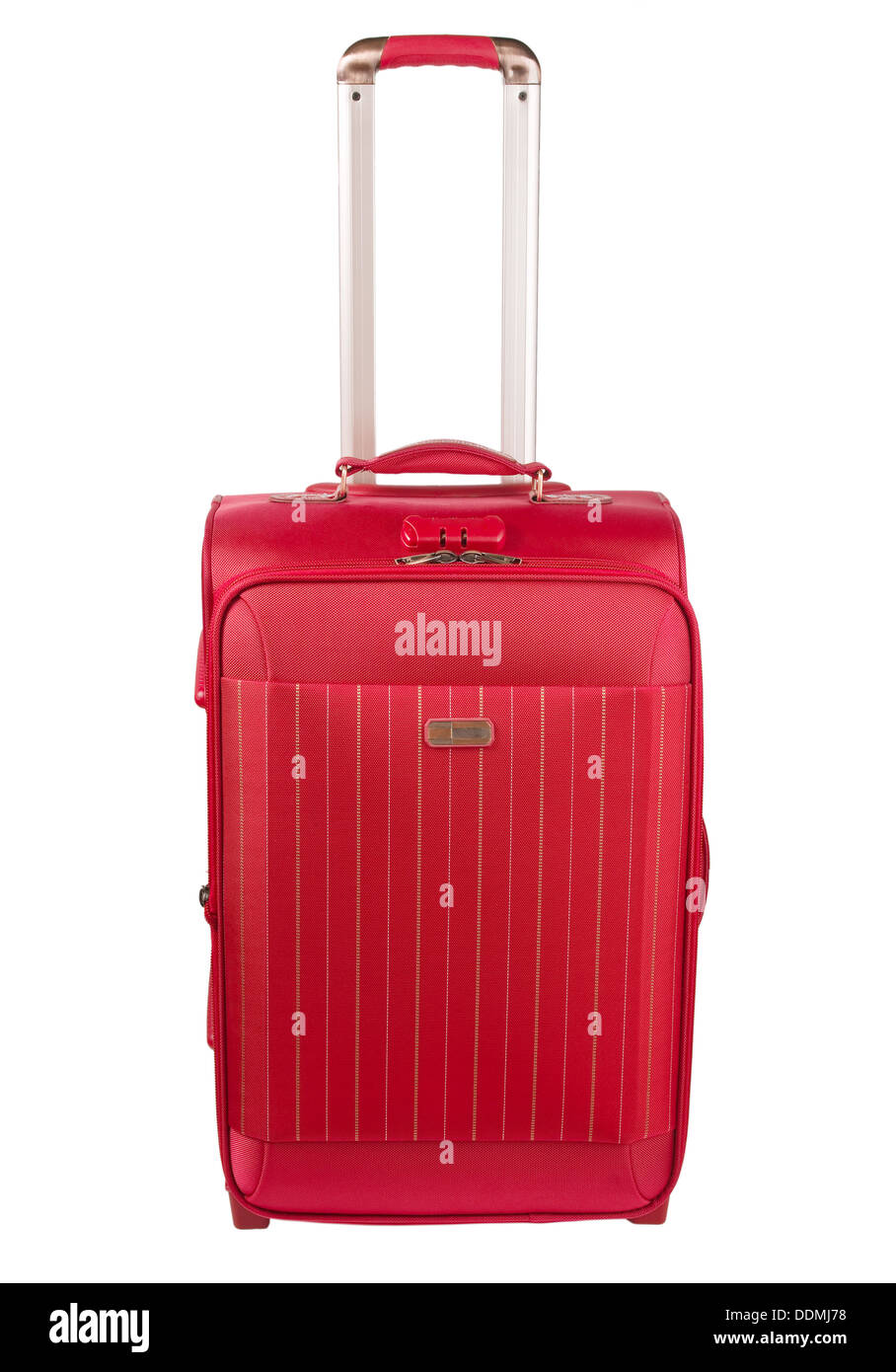 Red suitcase nobody hi-res stock photography and images - Alamy