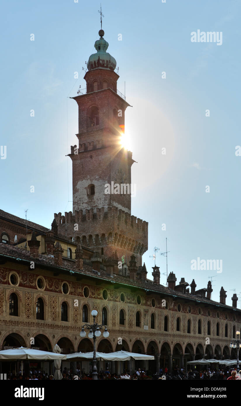 Vigevano castle hi-res stock photography and images - Alamy